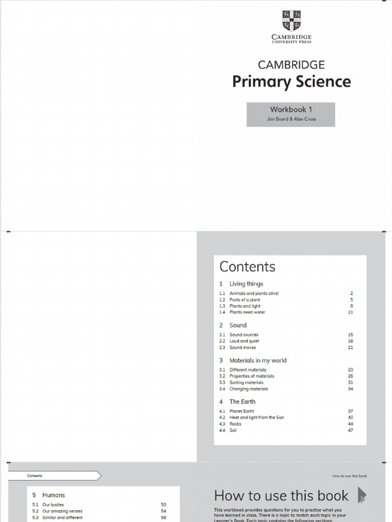 Science Workbook | PDF
