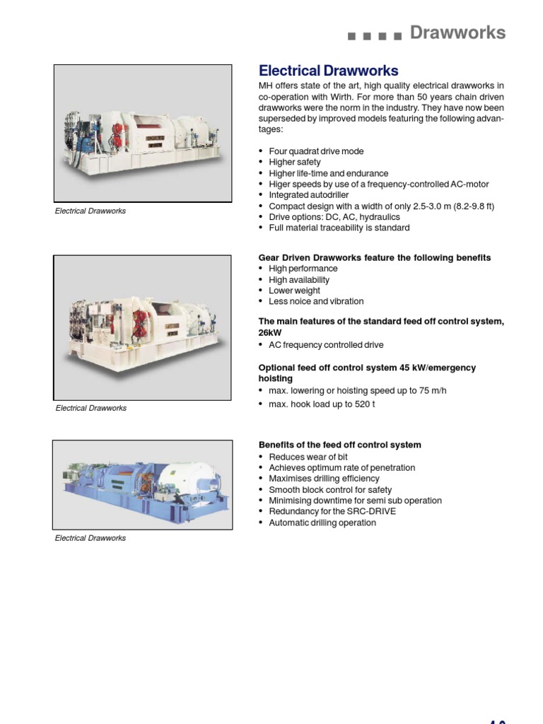 Drawworks and Mud Pumps Overview | PDF | Pump | Machines