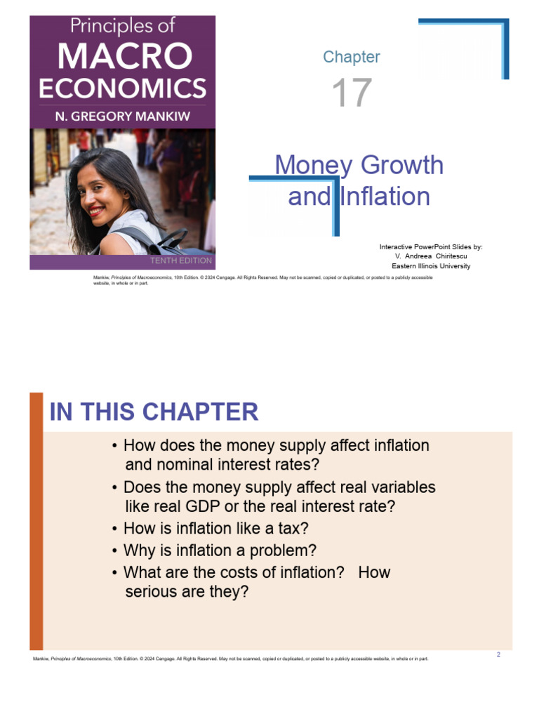 Interactive CH 17 Money Growth and Inflation 10e - Edited Prin - Macro ...