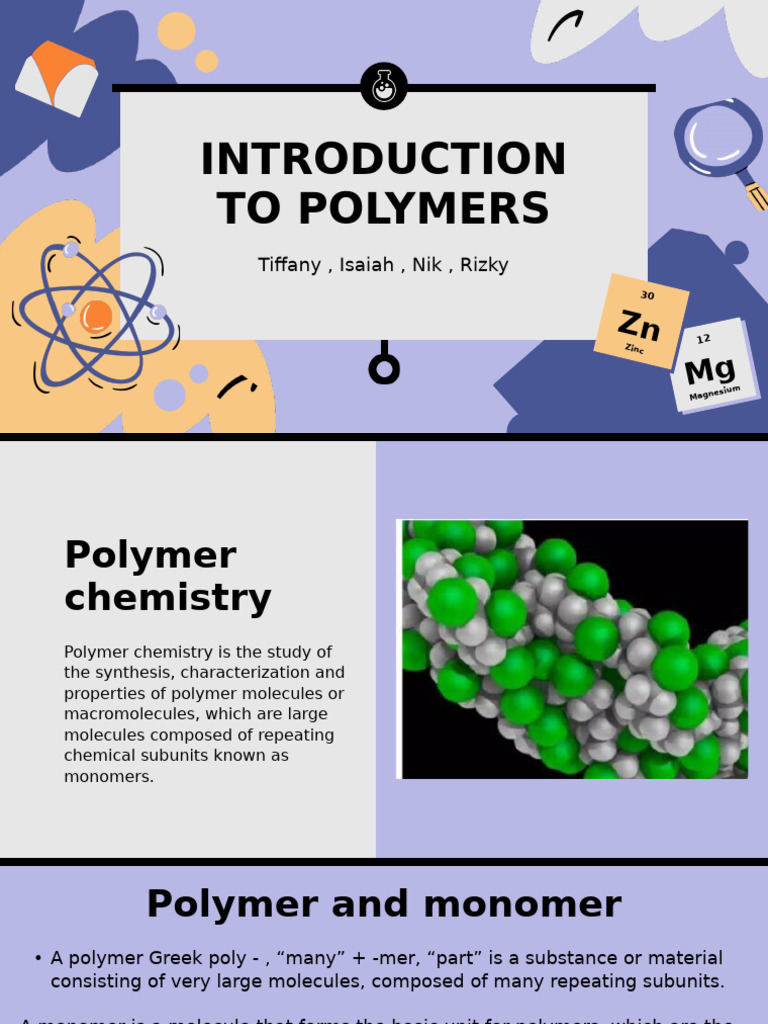 Chapter 4 Polymer | PDF | Polymers | Macromolecules