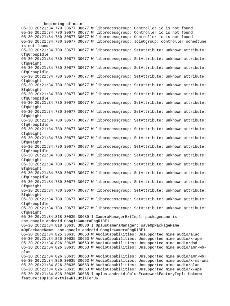 Log Cat 1748616694704 | PDF | Software Engineering | Operating System Families