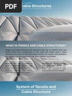 Cable Tensile-Structure | PDF | Building Engineering | Structural ...
