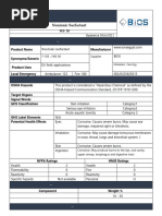MSDS for EXXSOL D60 Solvent | PDF | Firefighting | Combustion