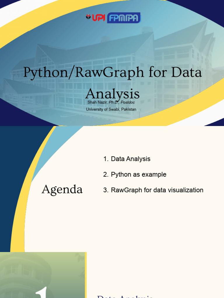 Shah Nazir - Summer Course (PythonRawGraph For Data Analysis) | PDF ...