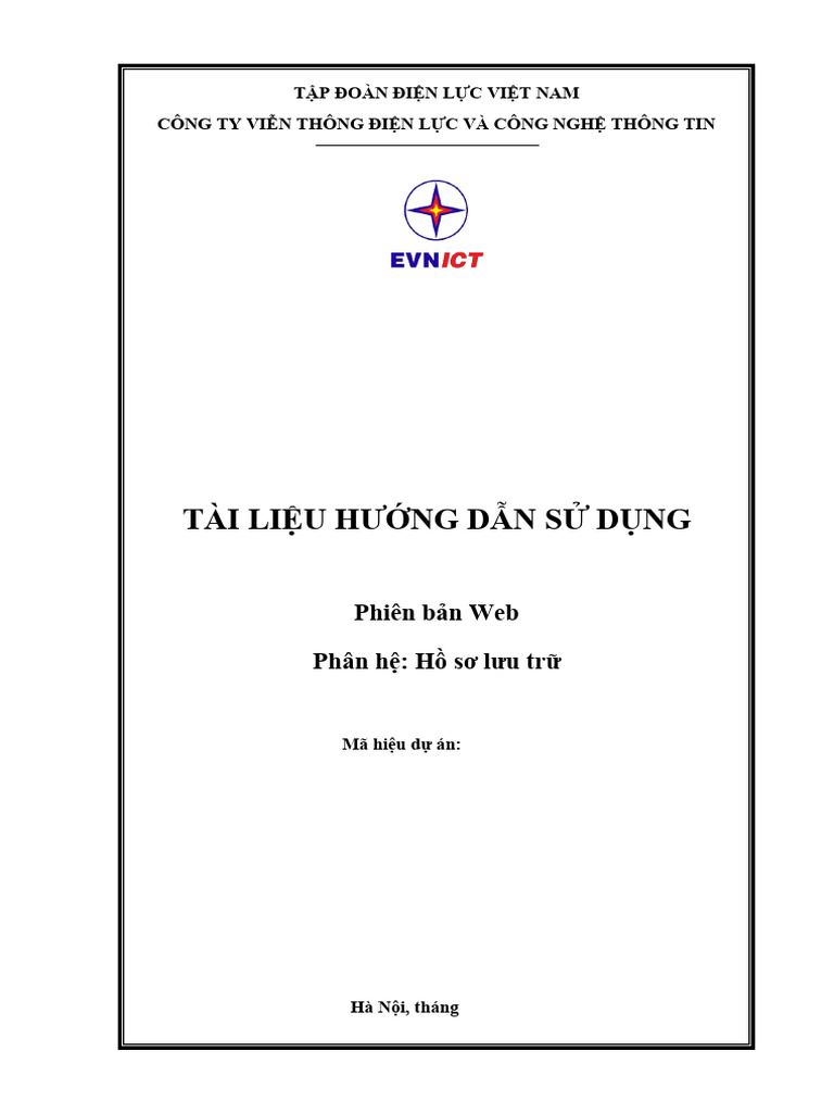 DOFFICE - HDSD.Huong Dan Su Dung - EVNICT - Web.HSTL - v1.3.2 | PDF