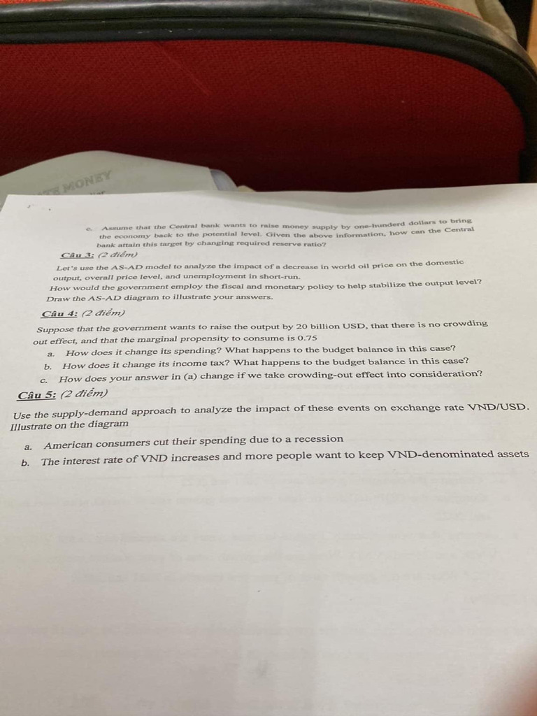 Đề K63 vĩ mô | PDF