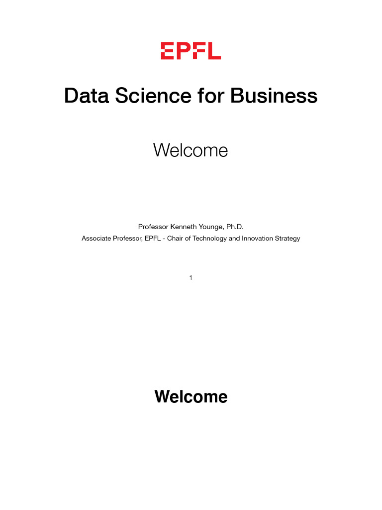 Data Science Revolution in Business | PDF | Sensitivity And Specificity ...