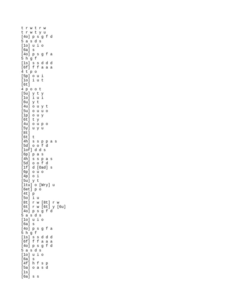 Roblox Piano Sheet Music Guide | PDF