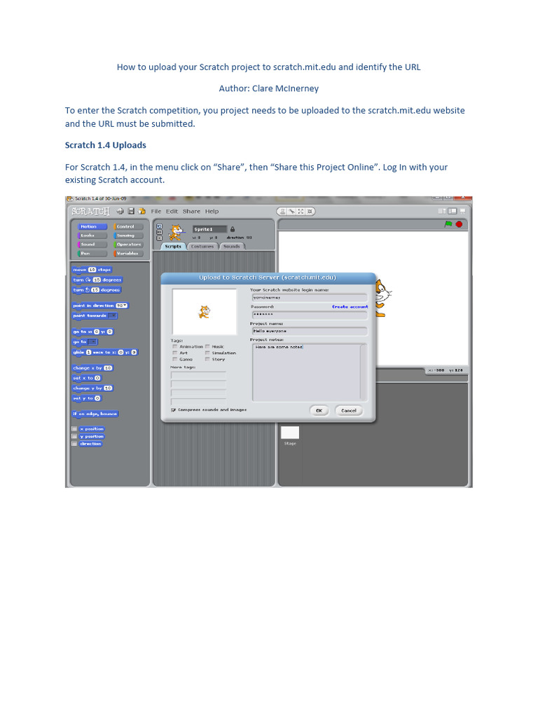Scratch Project Uploads | PDF