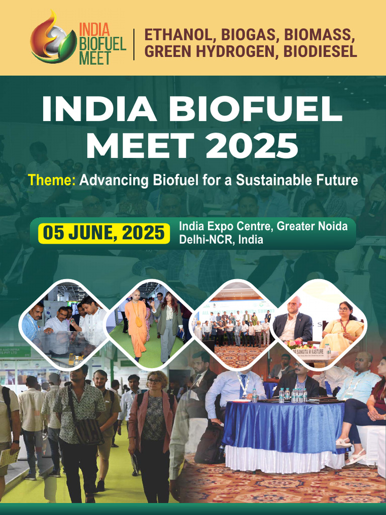 India Biofuel Meet 2025 Brochure | PDF | Biofuel | Sustainable Technologies