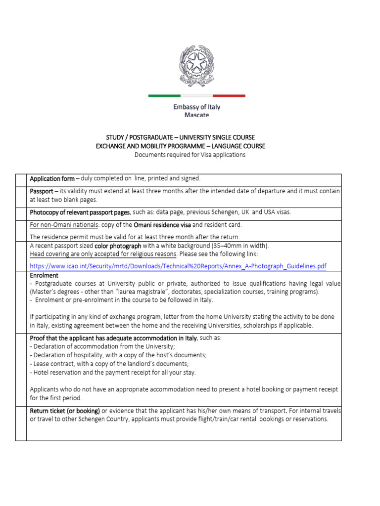 Study Visa Postgraduate 2025 | PDF | Travel Visa | Passport