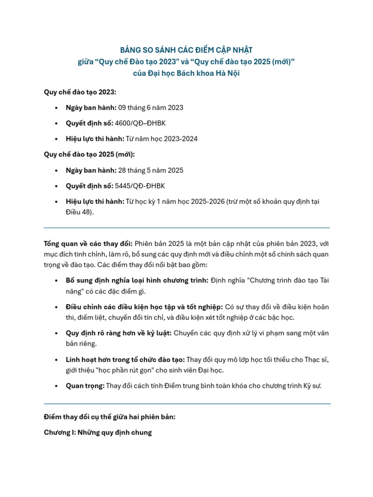 Diem Moi Cua QCDT 2025 | PDF