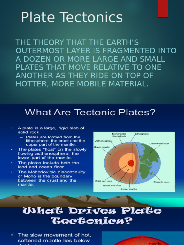 Lesson 1 Plate Tectonics | PDF