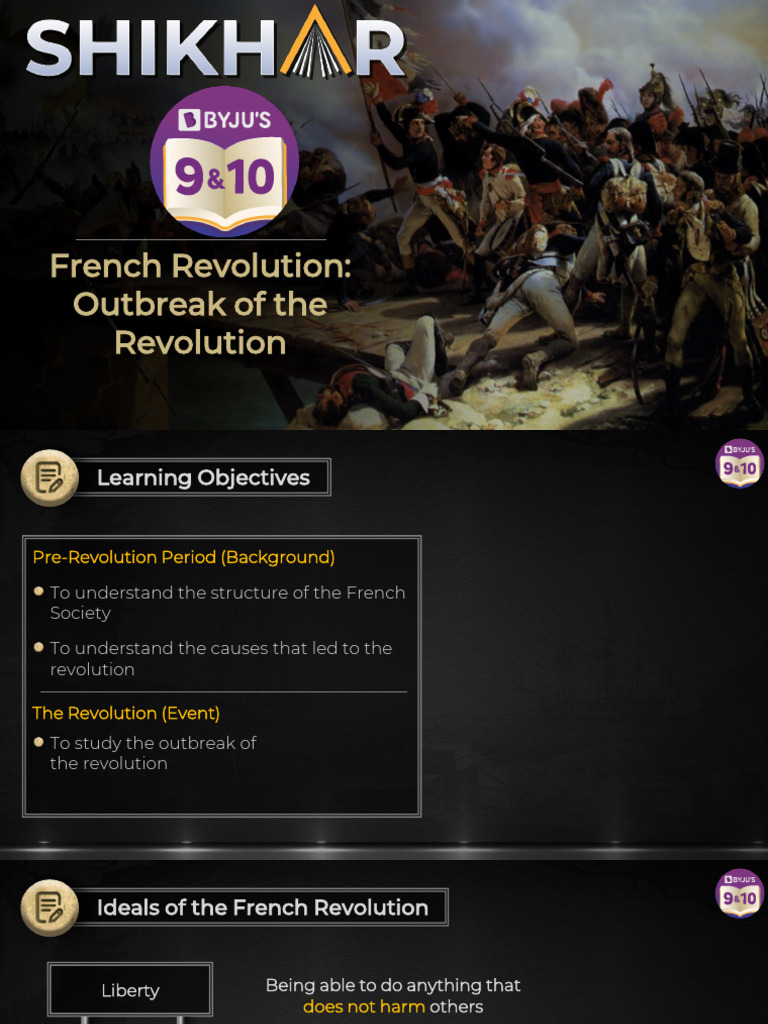 Causes and Events of the French Revolution | PDF | French Revolution ...
