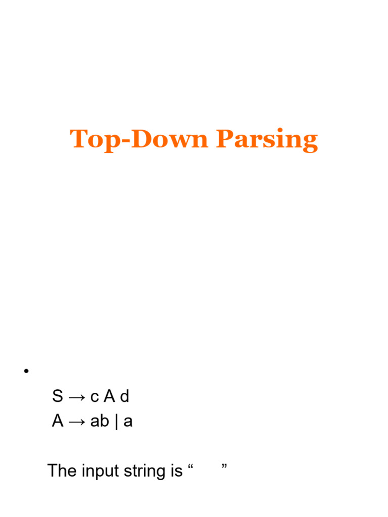 Lec 3 | PDF | Parsing | Formalism (Deductive)