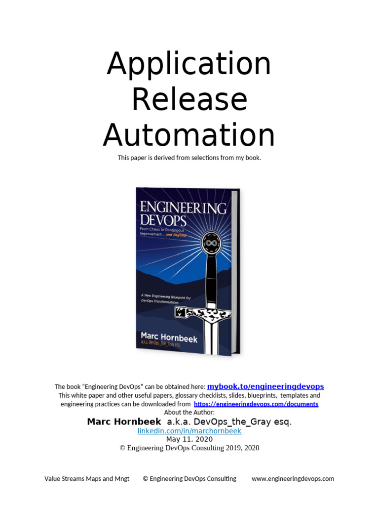 White Paper - EDT06 - Application Release Au | PDF | Cloud Computing ...