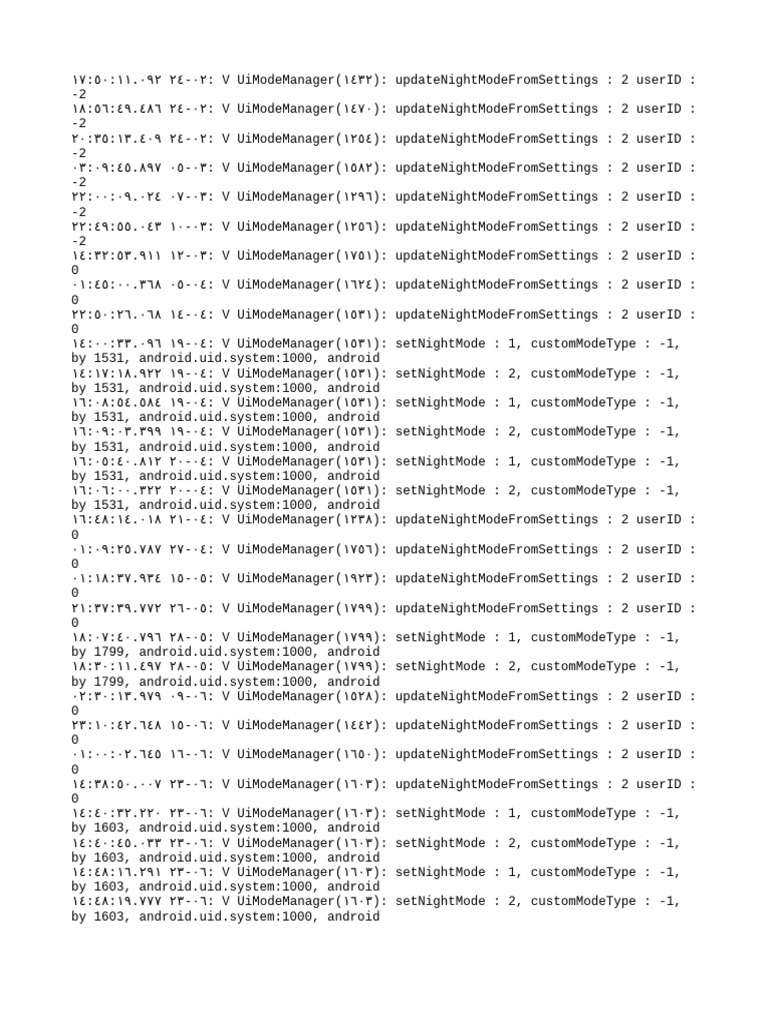Dark Mode Log1 | PDF