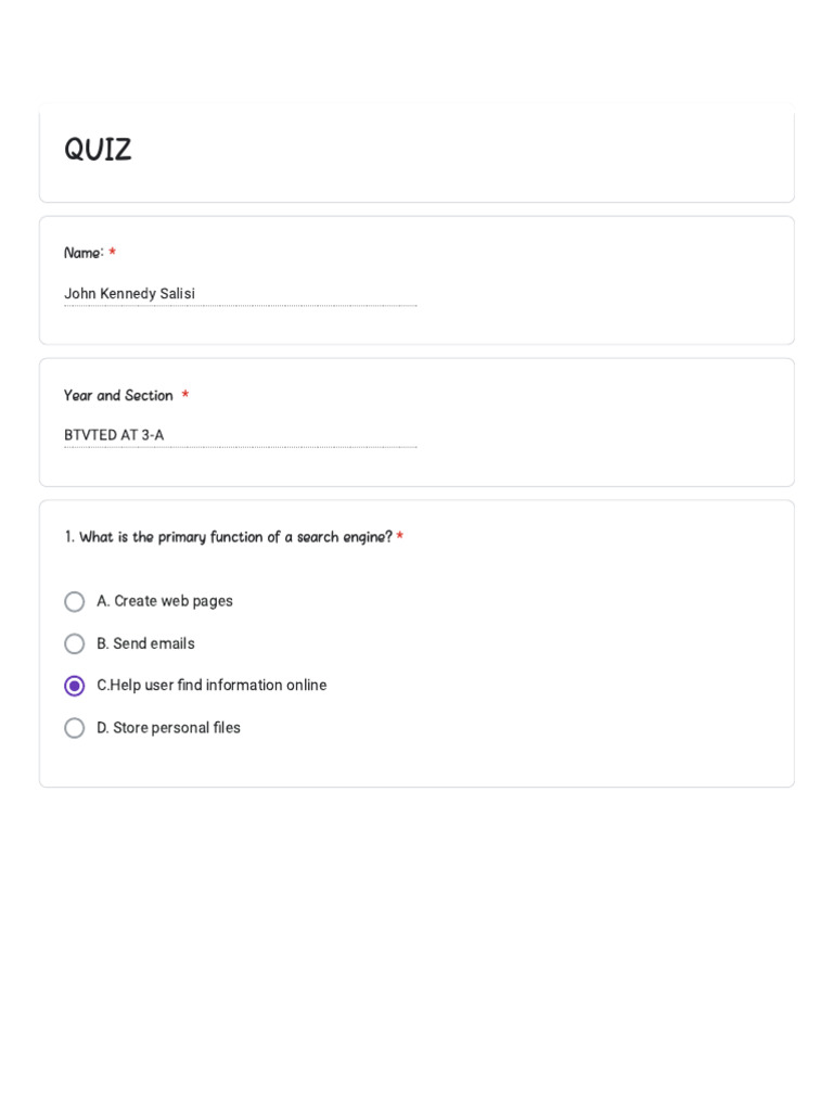 Untitled Form - Google Forms | PDF