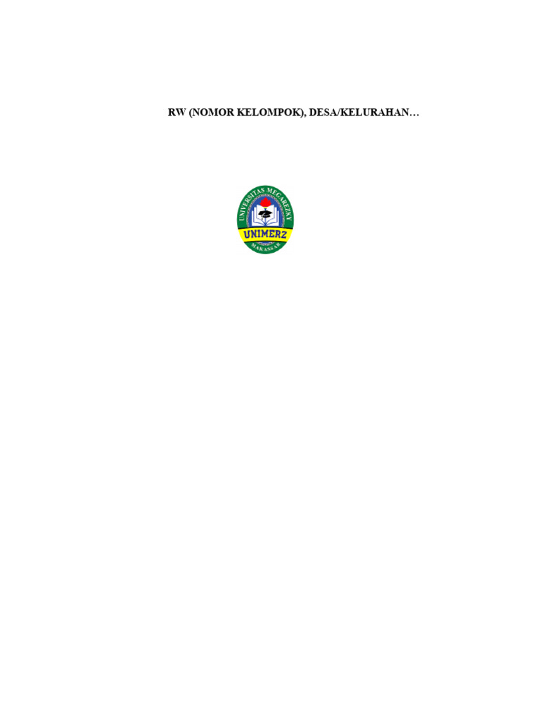 Format Laporan Komunitas | PDF