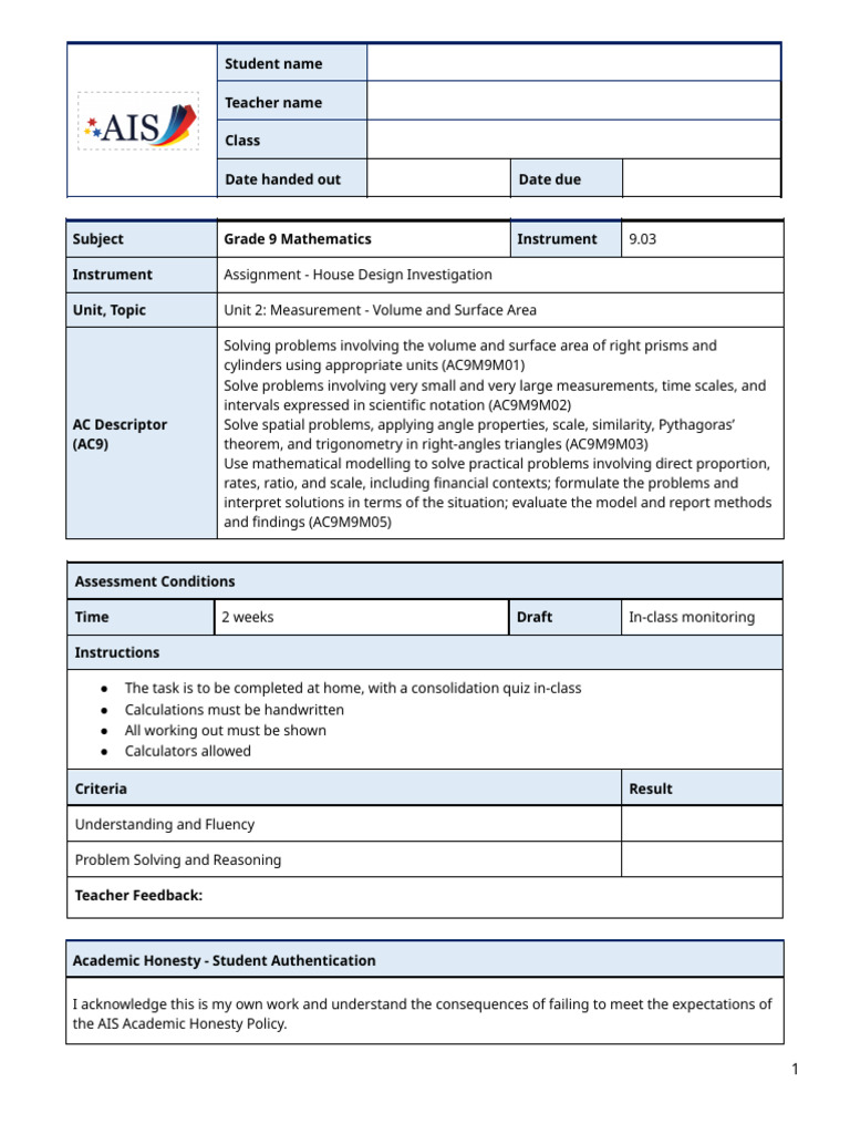 Amna Alhelo - 9.1.03 Assignment - House Design Investigation | PDF | Area | Concrete