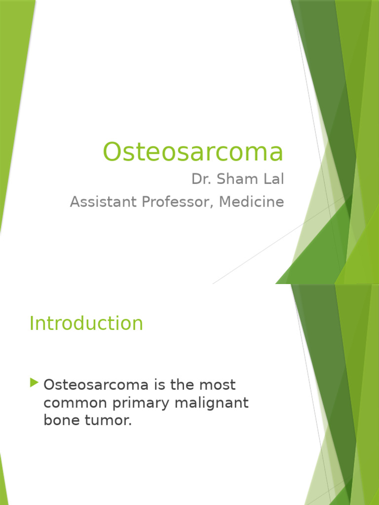 Osteosarcoma Presentation | PDF
