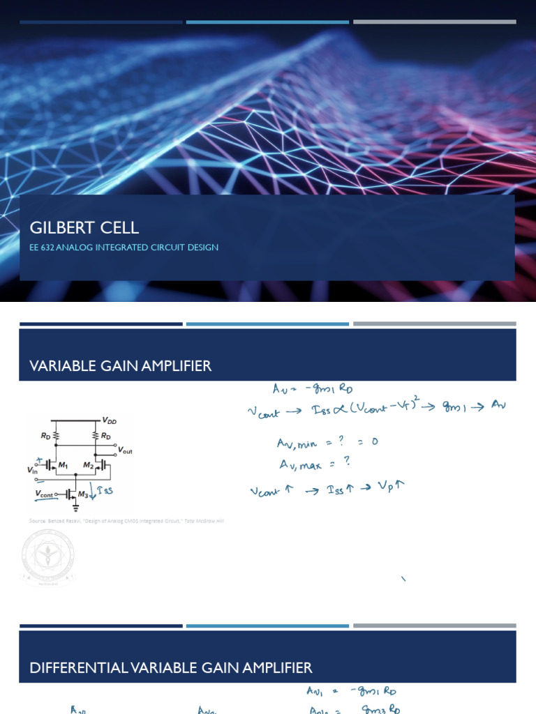 Gilbert Cell | PDF