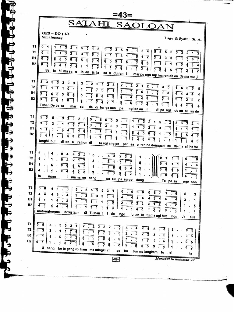 Partitur Koor00010006 | PDF