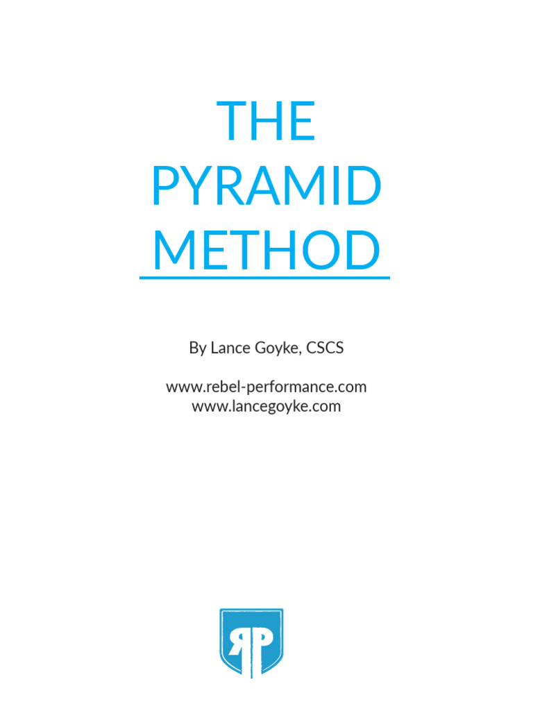 Rebel Performance - The Pyramid Method | PDF | Heart Rate | Heart