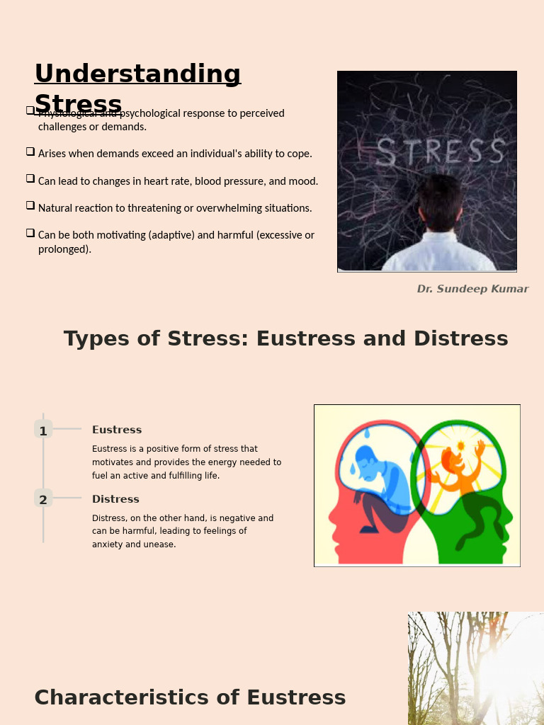Understanding Eustress and Distress | PDF | Stress (Biology) | Emotions