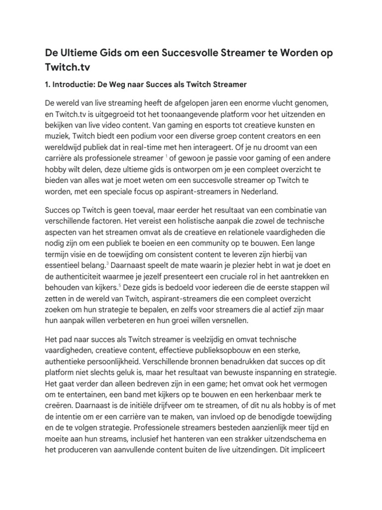 Onderzoek Starten | PDF