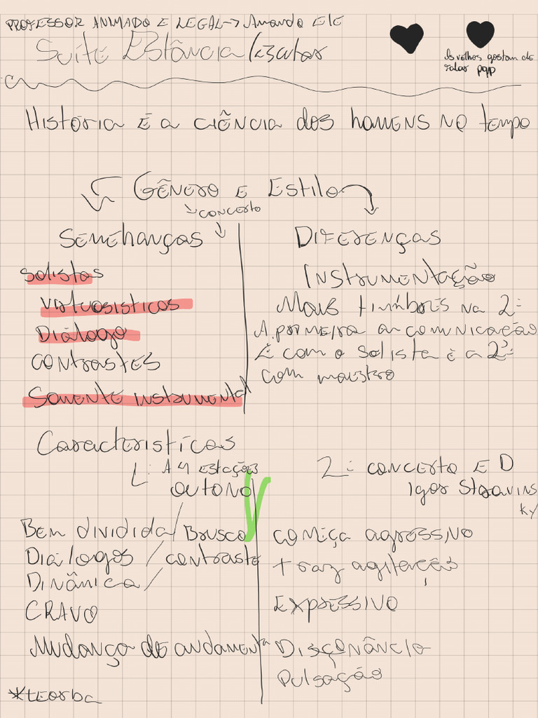 Class Notes of História e Apreciação Da Música - 250513 - 154938 | PDF