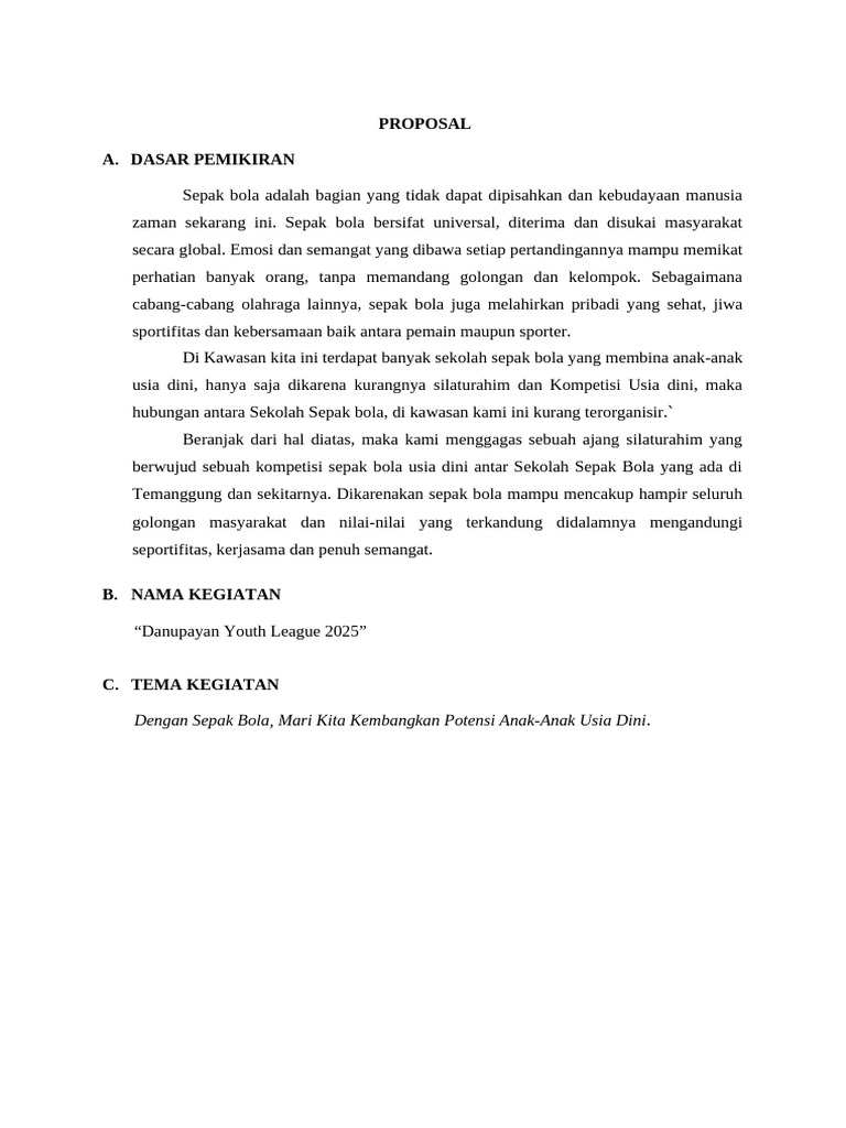 Proposal Fixx Tanpa Border | PDF