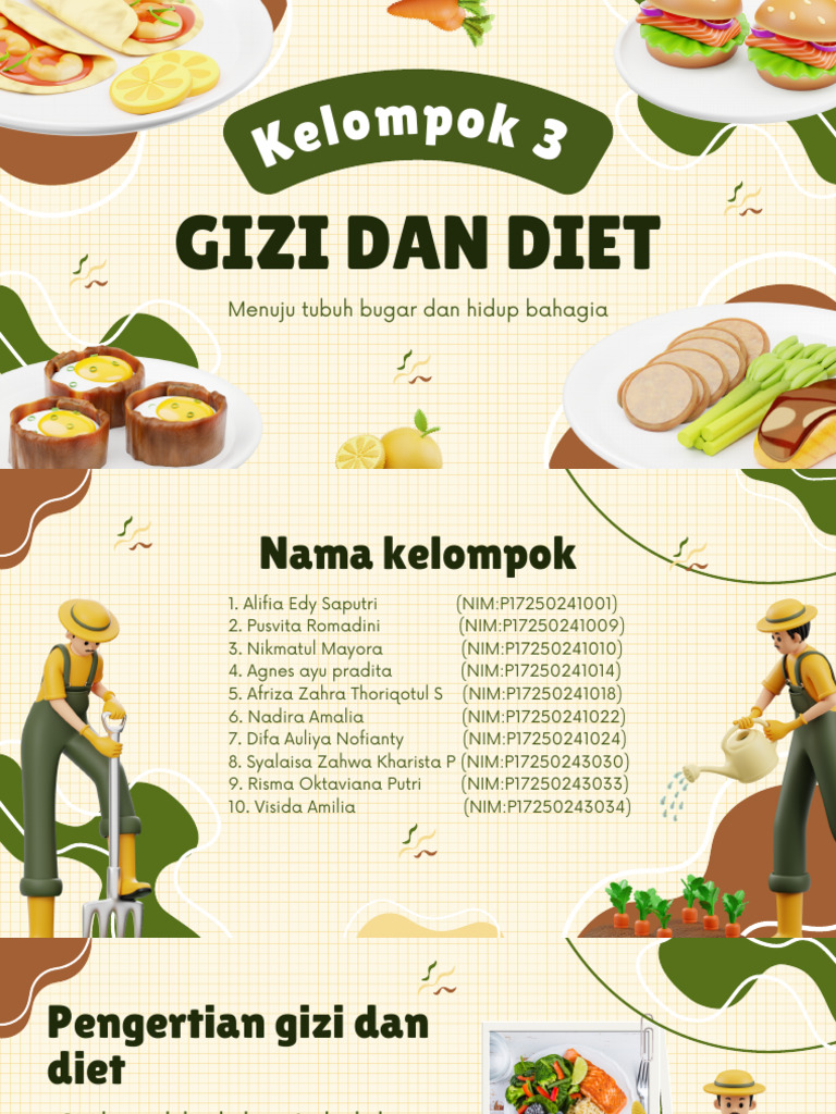 Gizi Dan Diet PDF | PDF