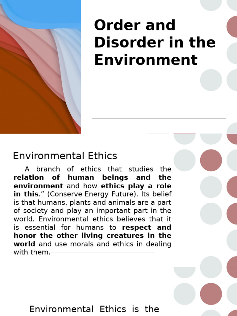 Environmental Ethics | PDF | Environmental Ethics | Liberal Arts Education
