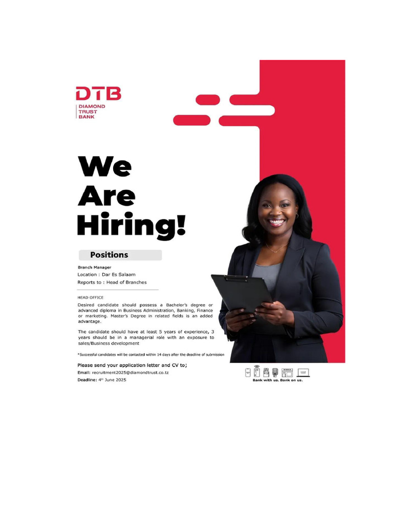 DTB Bank Careers | PDF
