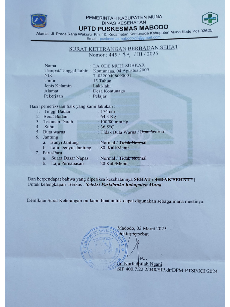 Suket Berbadan Sehat | PDF