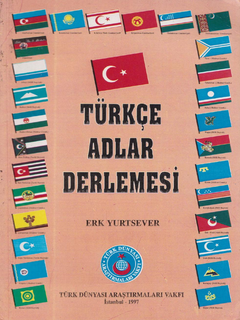 Turkce Adlar Derlemesi Erk Yurtsever | PDF