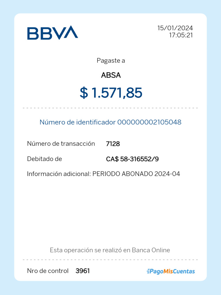 Absa Marcos Paz | PDF