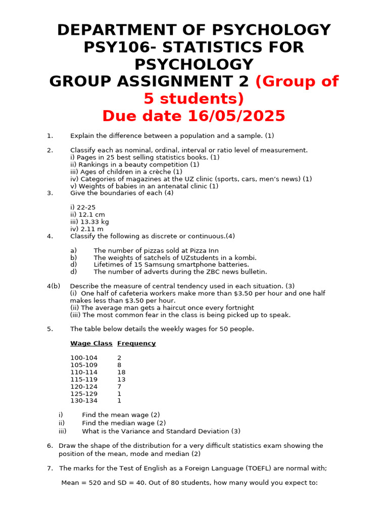 Group Assignment 2 | PDF