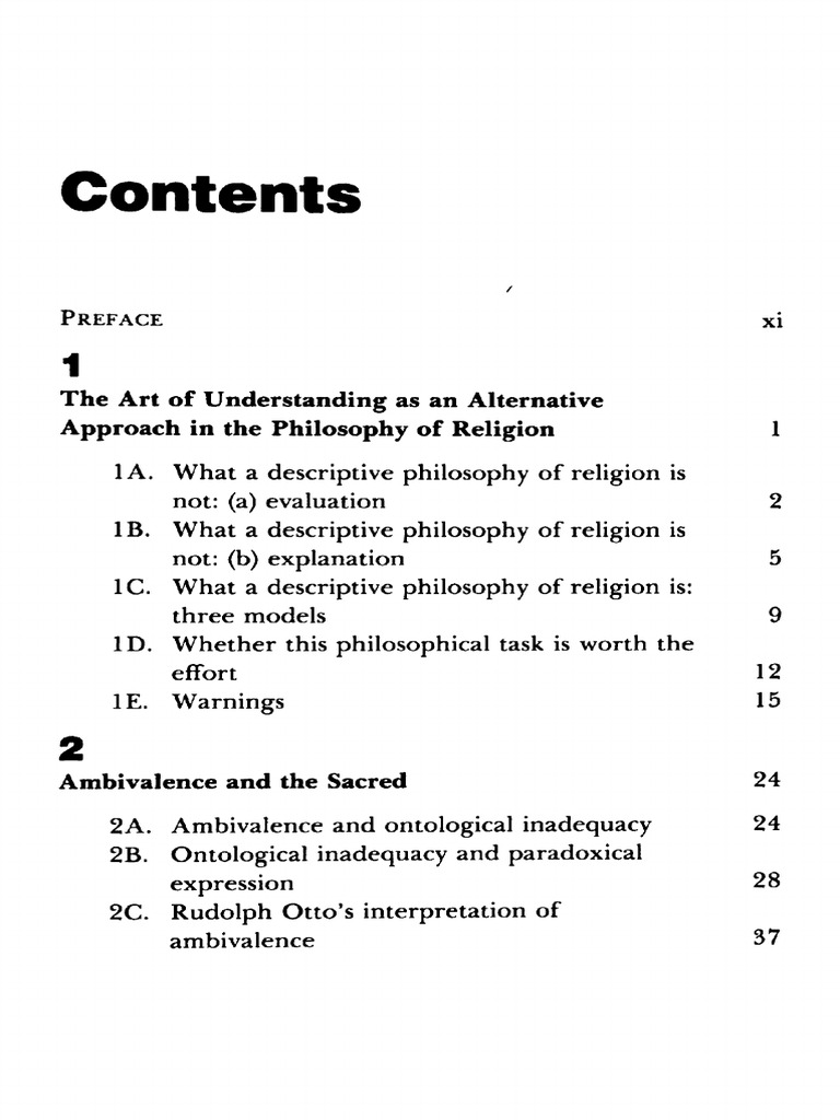 01 The Art of Understanding As An Alternative Approach in The Philosophy of Religion Merold ...