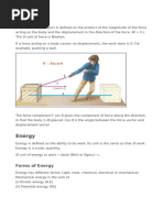 Physics Lesson 4 - Work, Energy and Power | PDF | Potential Energy | Watt