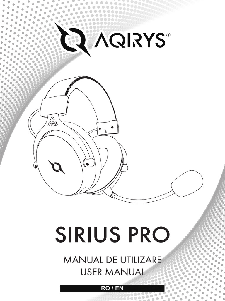 QSG Sirius Pro | PDF