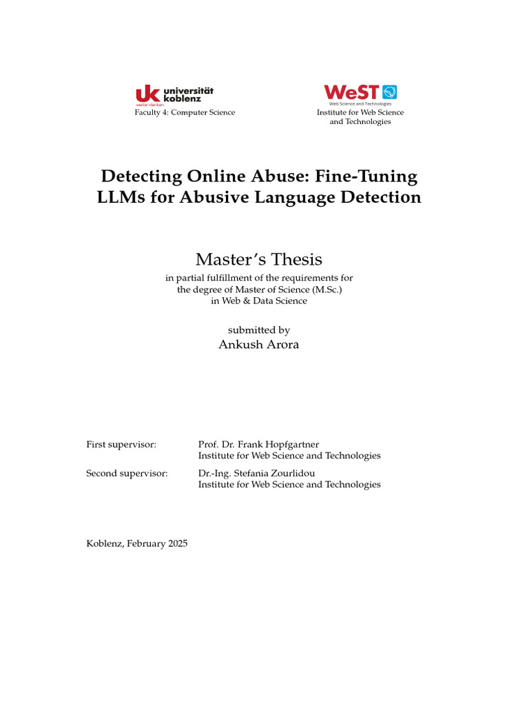 Master Thesis Ankush Arora | PDF | Machine Learning | Deep Learning