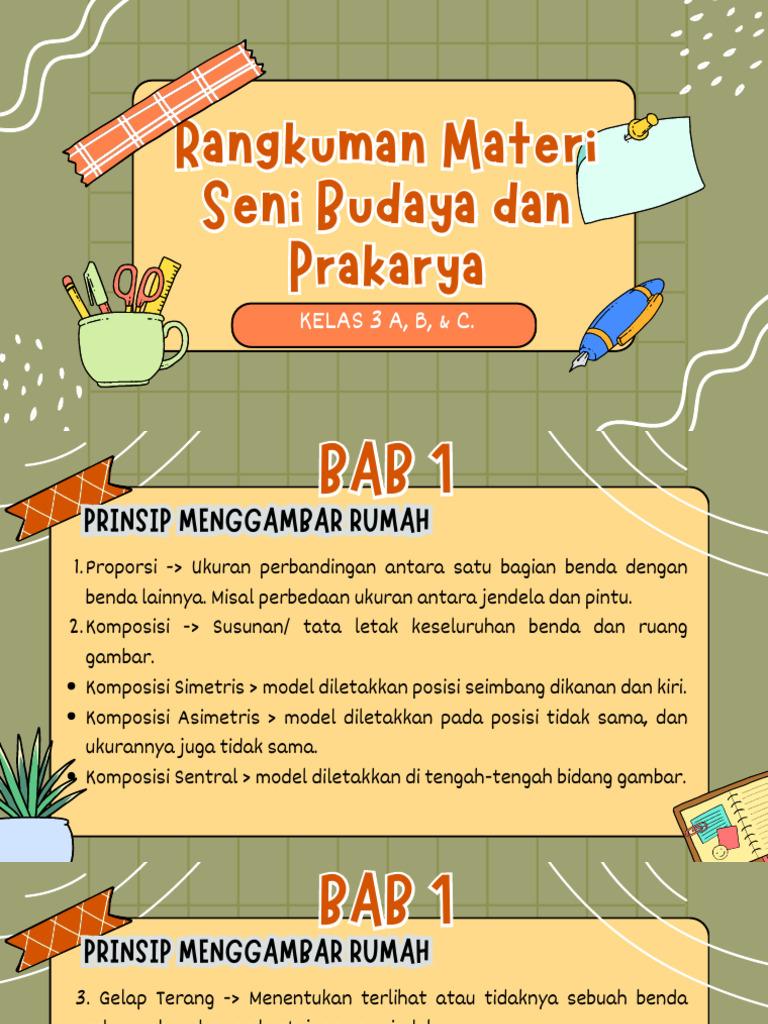 RANGKUMAN MATERI SBDP | PDF