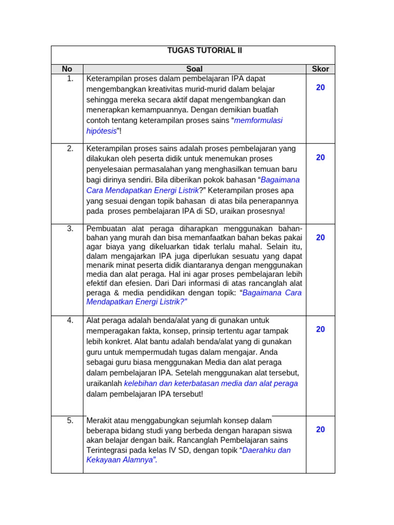 Tugas 2 - Yeni Ratna Rufayda - Pembel Ipa | PDF
