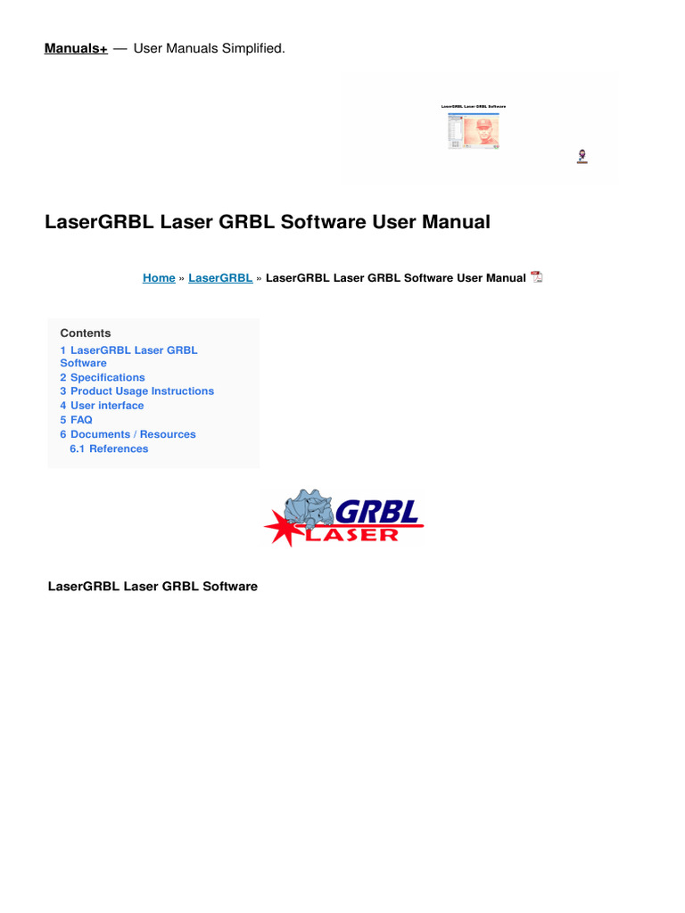 Laser GRBL Software Manual | PDF | Component Object Model | Device Driver