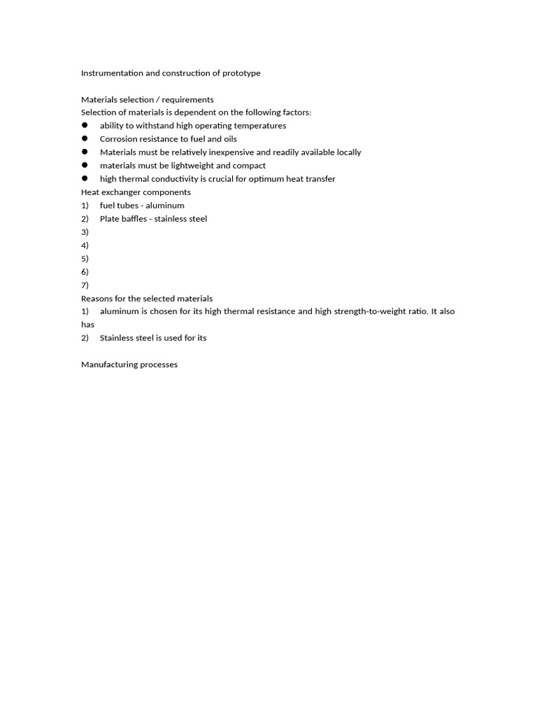 Instrumentation | PDF