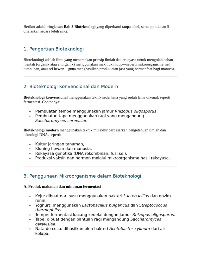 Ringkasan BAB 3 Biologi | PDF