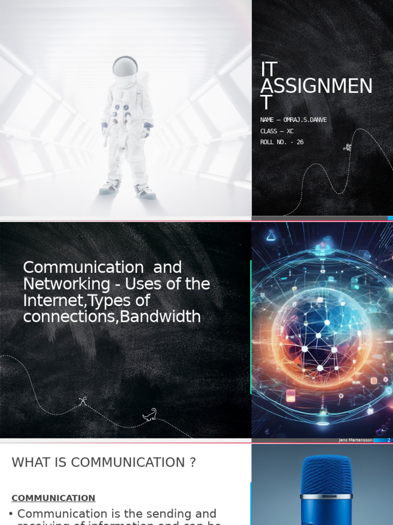 It Assignment Omraj Danve | PDF | Internet Access | Digital Subscriber Line