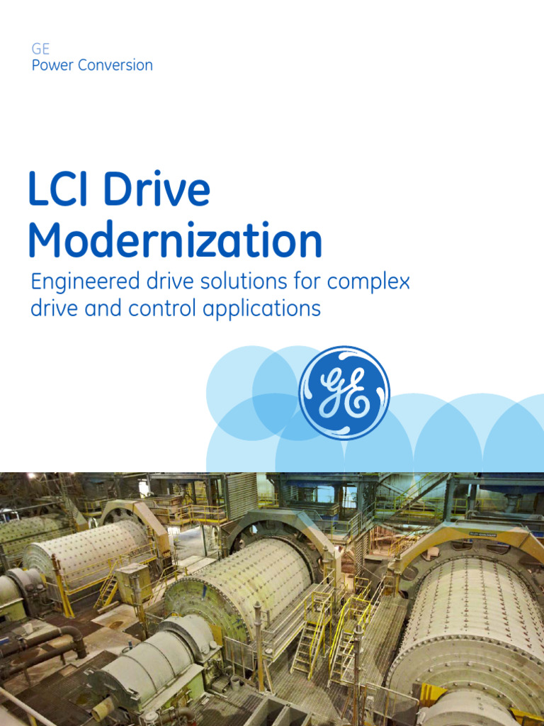 LCI Drive Modernization Brochure - EN | PDF | Input/Output | Inventory